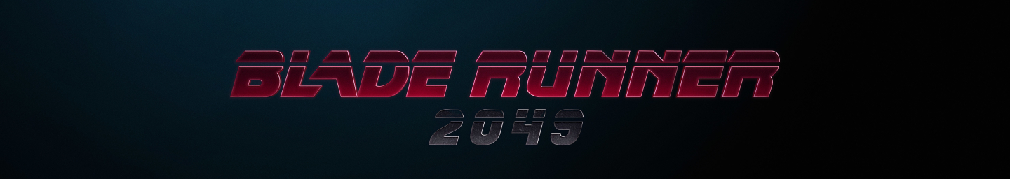 1440x256 Resolution Blade Runner 2049 Logo 1440x256 Resolution ...