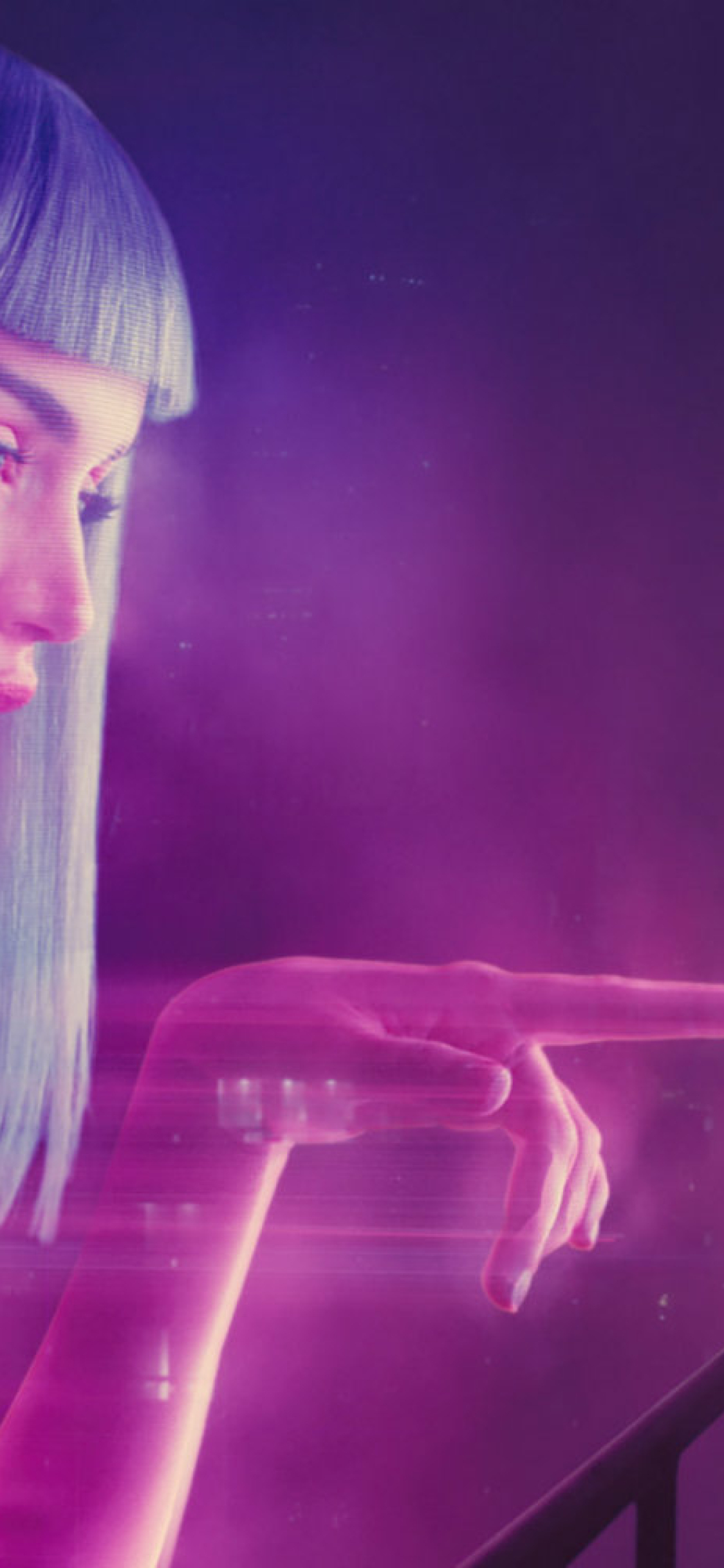 1125x2436 Blade Runner 2049 Movie Joi And K Iphone XS Iphone 10 Iphone