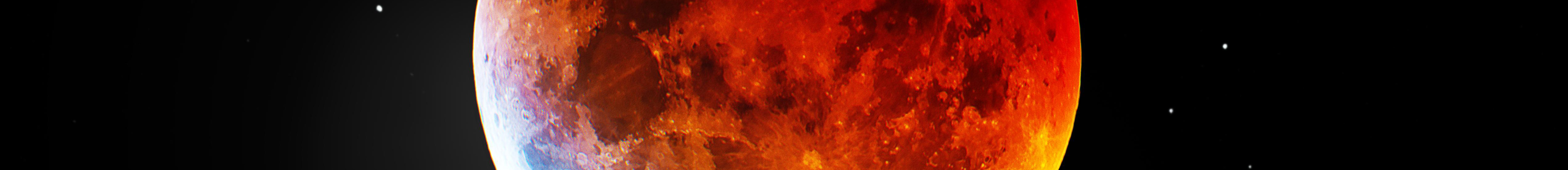 7680x832 Resolution Blood Moon 4K 7680x832 Resolution Wallpaper ...