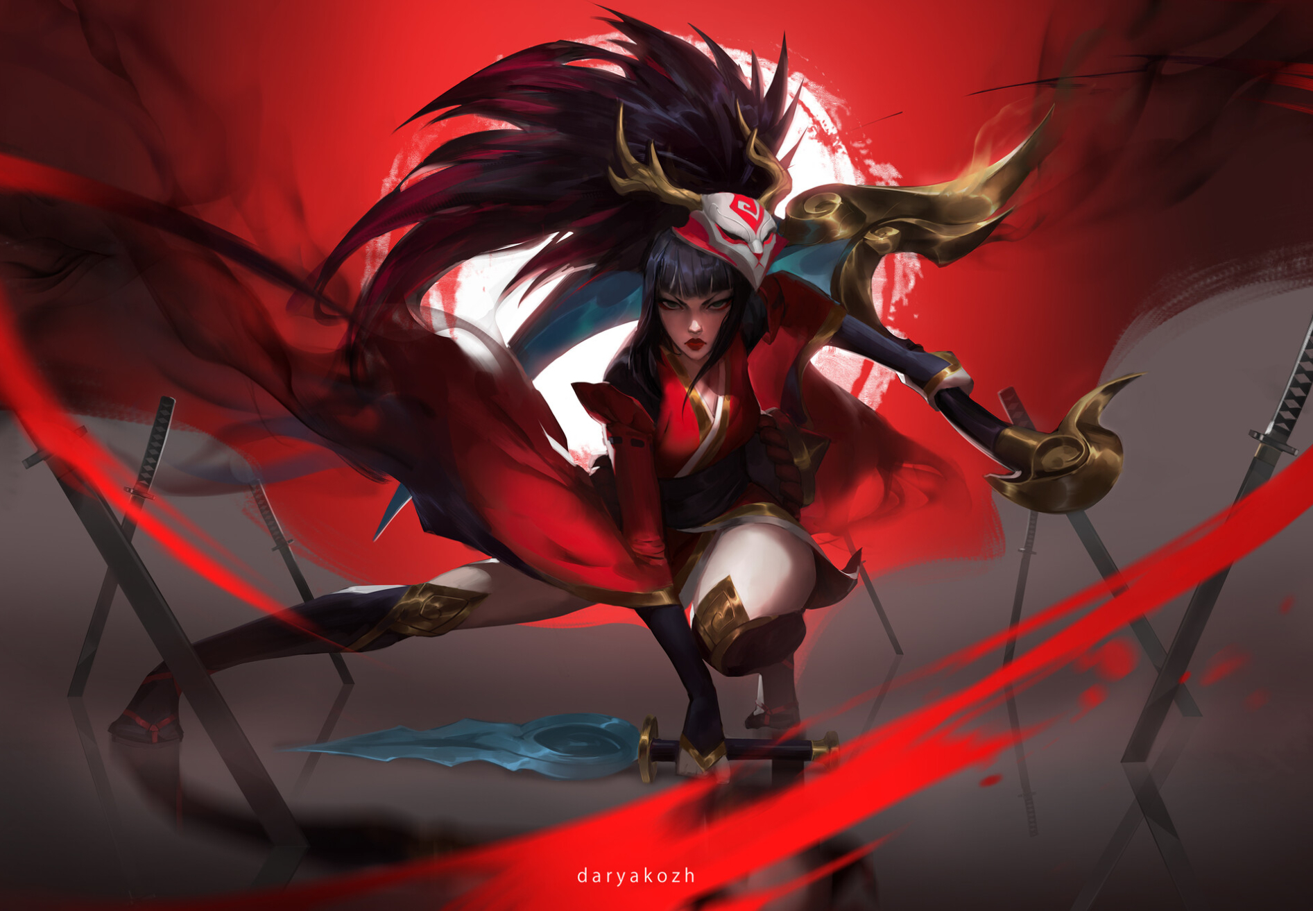 1893x1313 Resolution Blood Moon Akali League Of Legends 1893x1313 ...