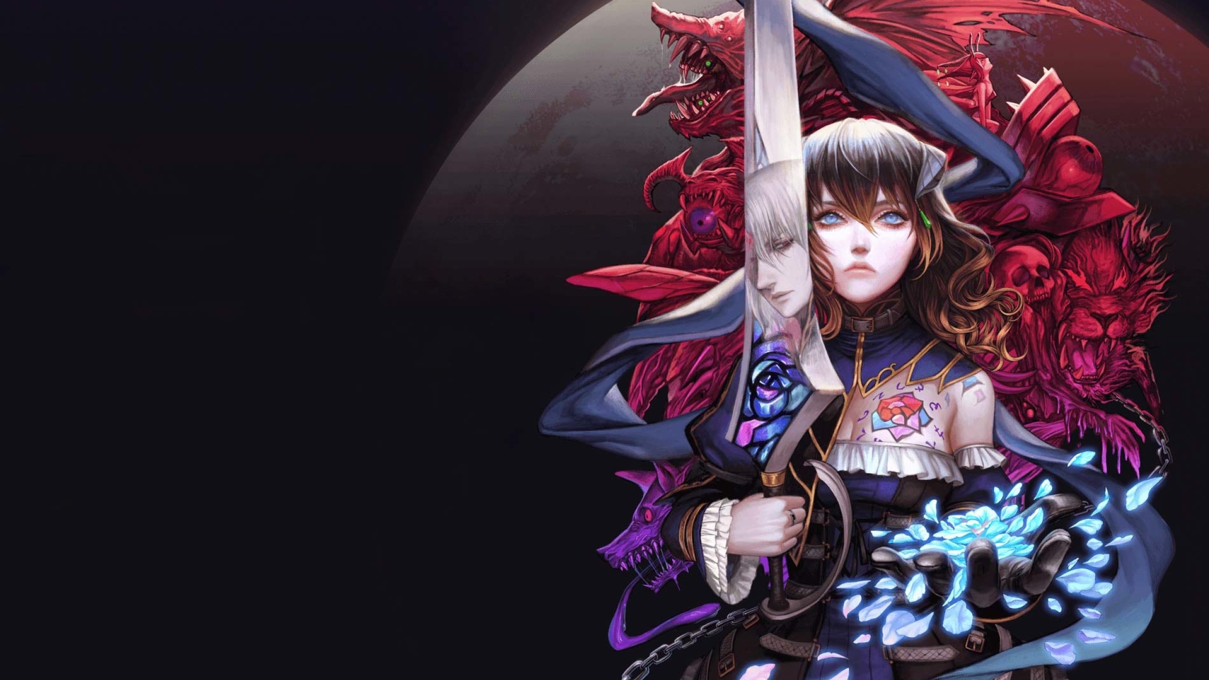 2400x1350 Resolution Bloodstained Ritual of the Night 2400x1350 ...