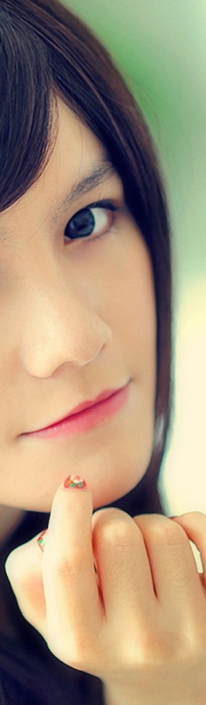 300x1024 blue eyes, face, model 300x1024 Resolution Wallpaper, HD Girls ...