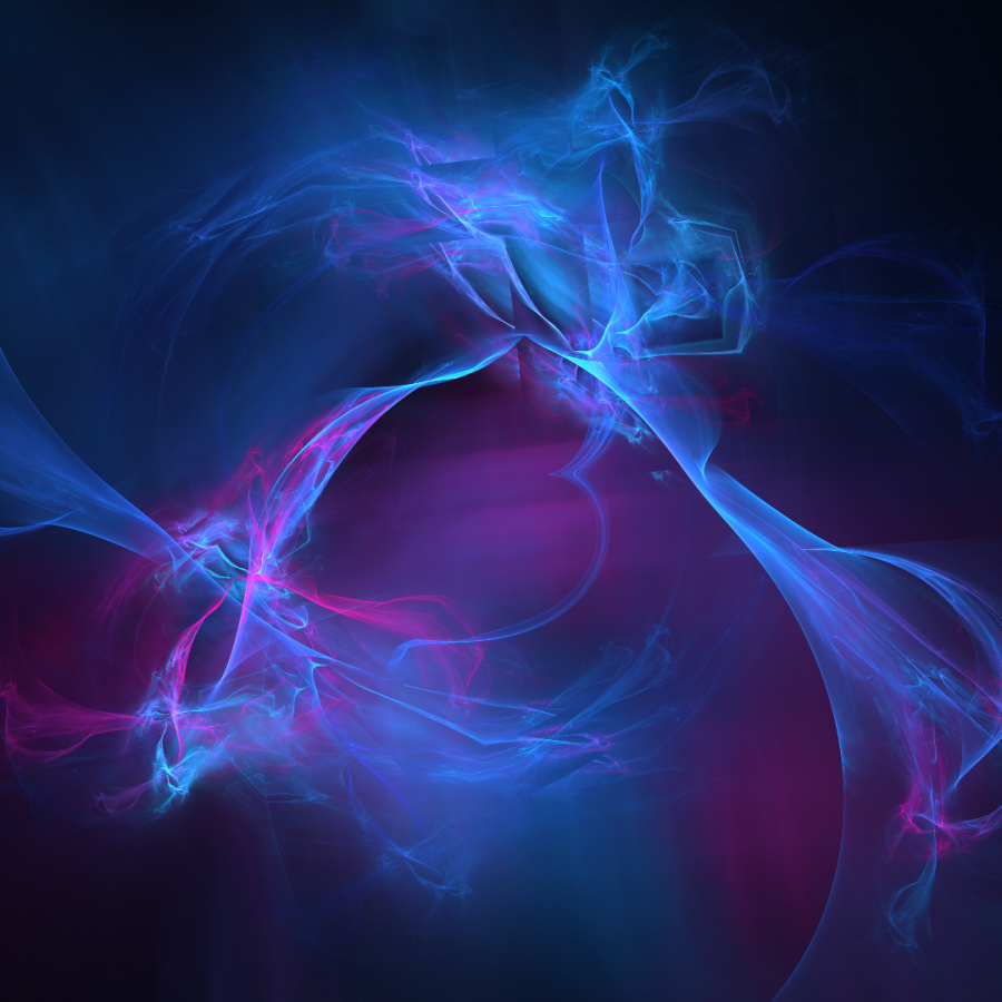 900x900 Resolution Blue Nebula Digital Art Energy Flame Plasma Space ...