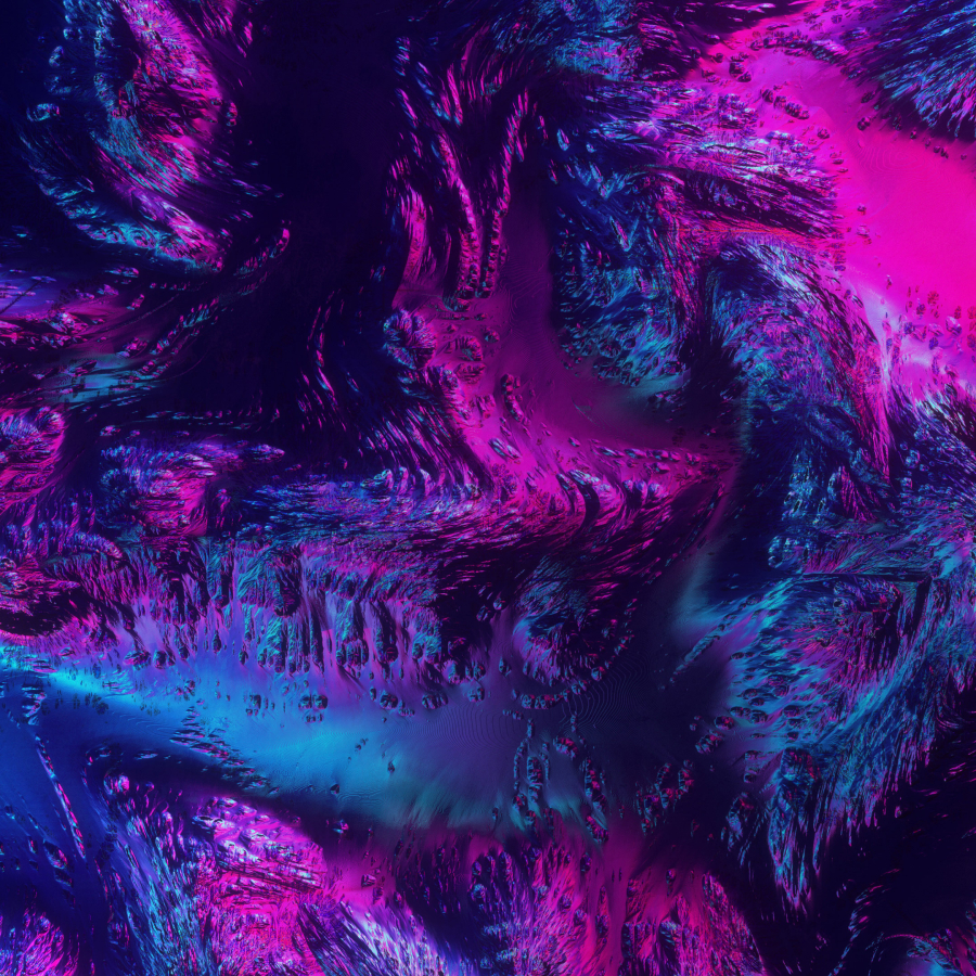 900x900 Resolution Blue Pink Digital Art 900x900 Resolution Wallpaper ...
