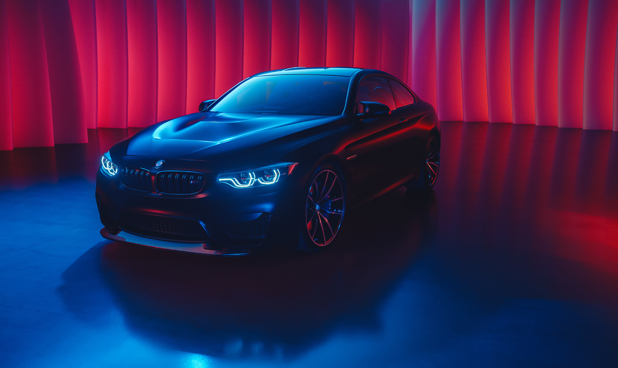 2048x1220 BMW M4 Neon Color Art 2048x1220 Resolution Wallpaper, HD Cars ...