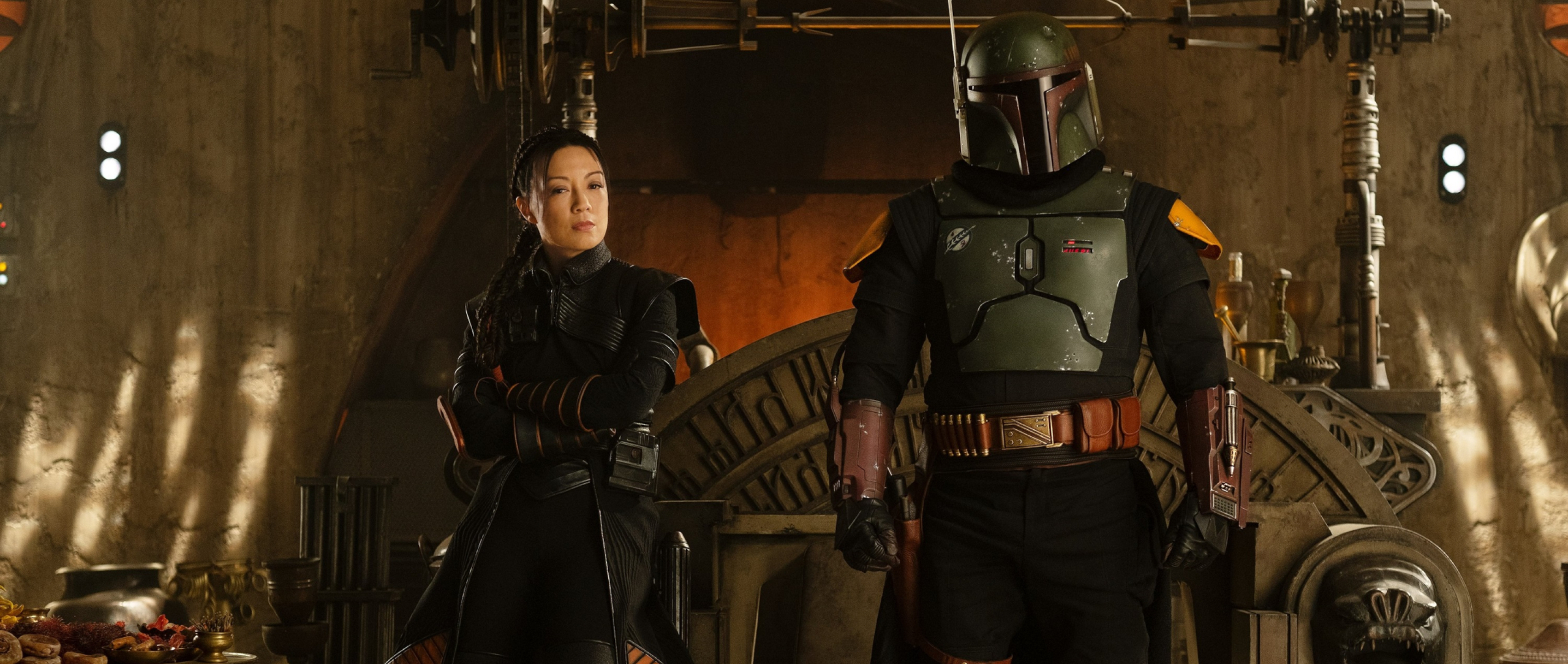 3400x1440 Boba Fett and Fennec Shand HD 3400x1440 Resolution Wallpaper ...