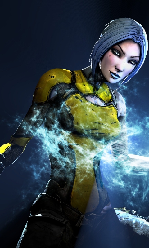 480x800 Resolution borderlands 2, maya, fps Galaxy Note, HTC Desire ...