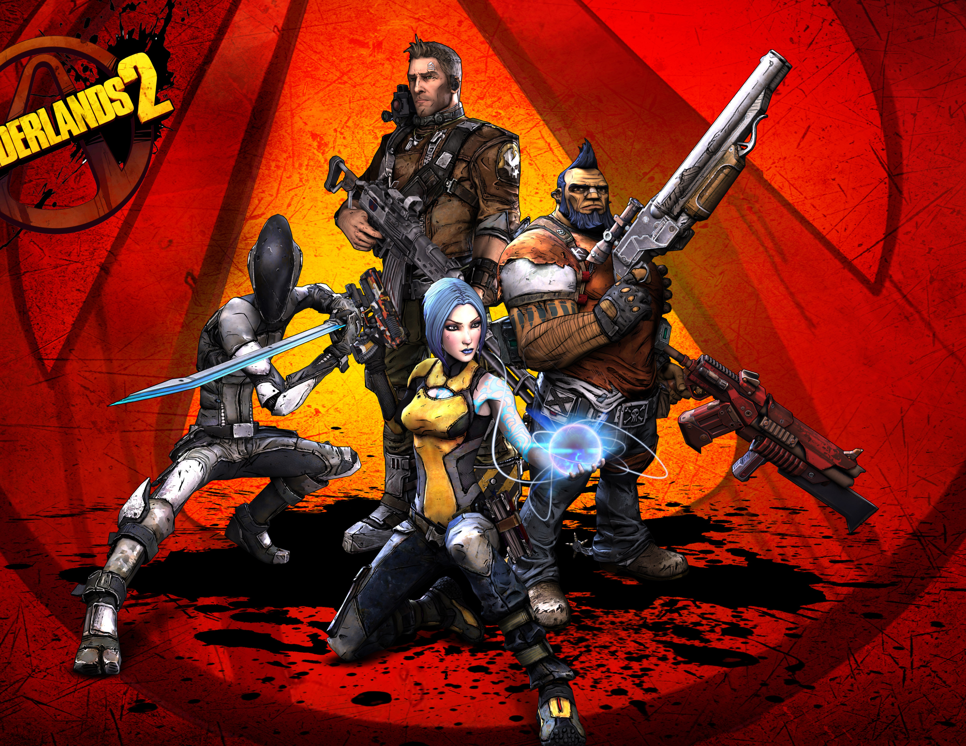 3300x2550 Resolution borderlands 2, salvador, gunzerker 3300x2550 ...