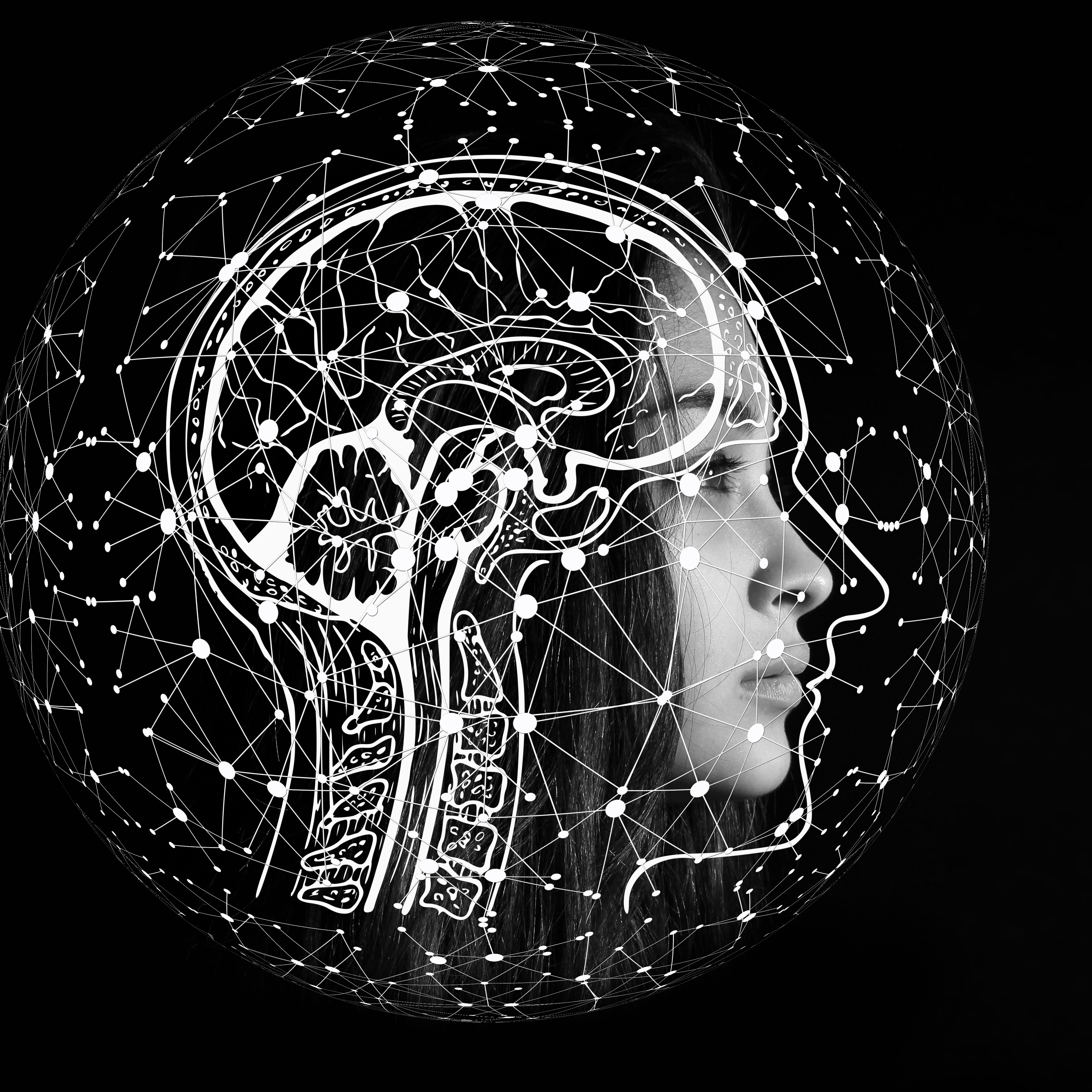 4000x4000 Resolution Brain Artificial intelligence Human HD 4000x4000 ...