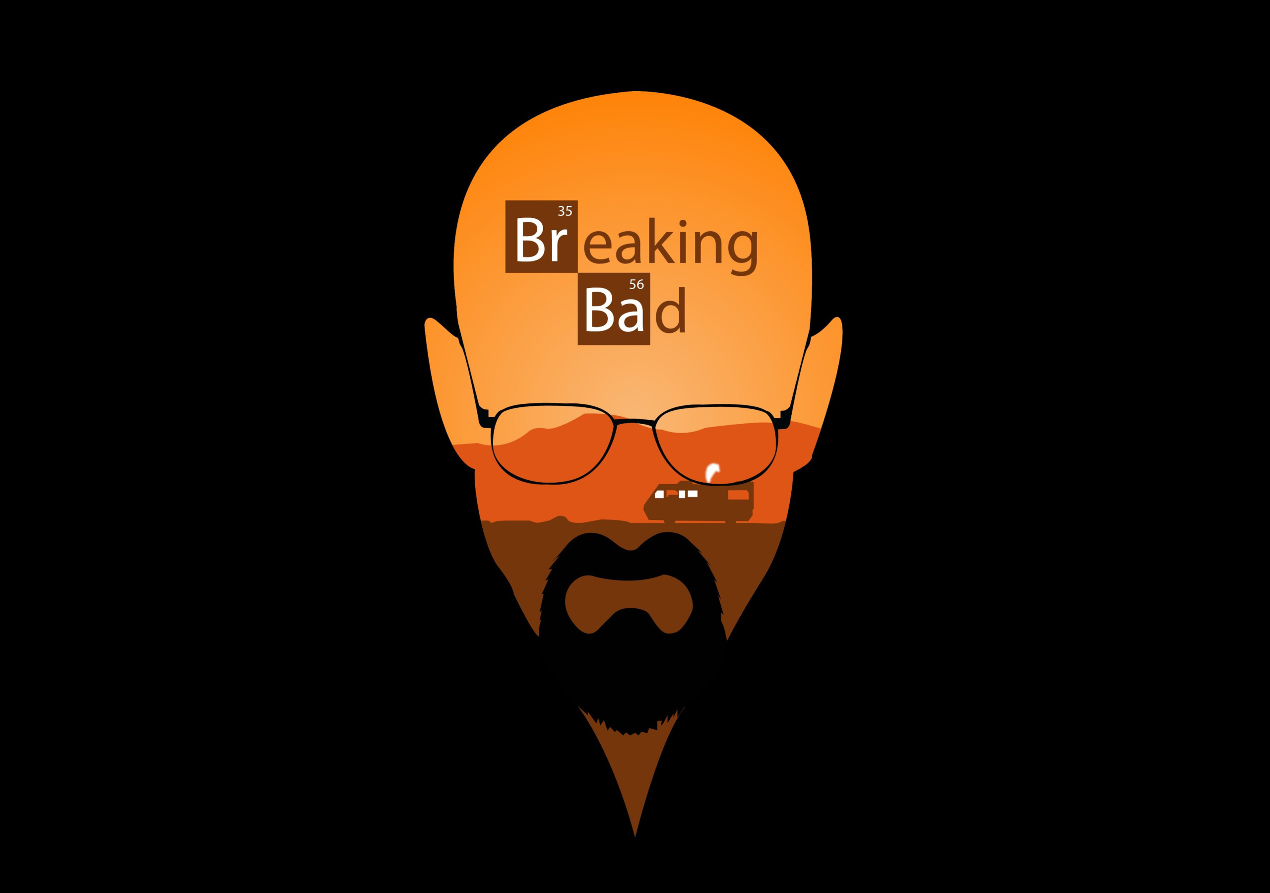 2560x1800 Breaking Bad Minimal Artwork 2560x1800 Resolution Wallpaper ...