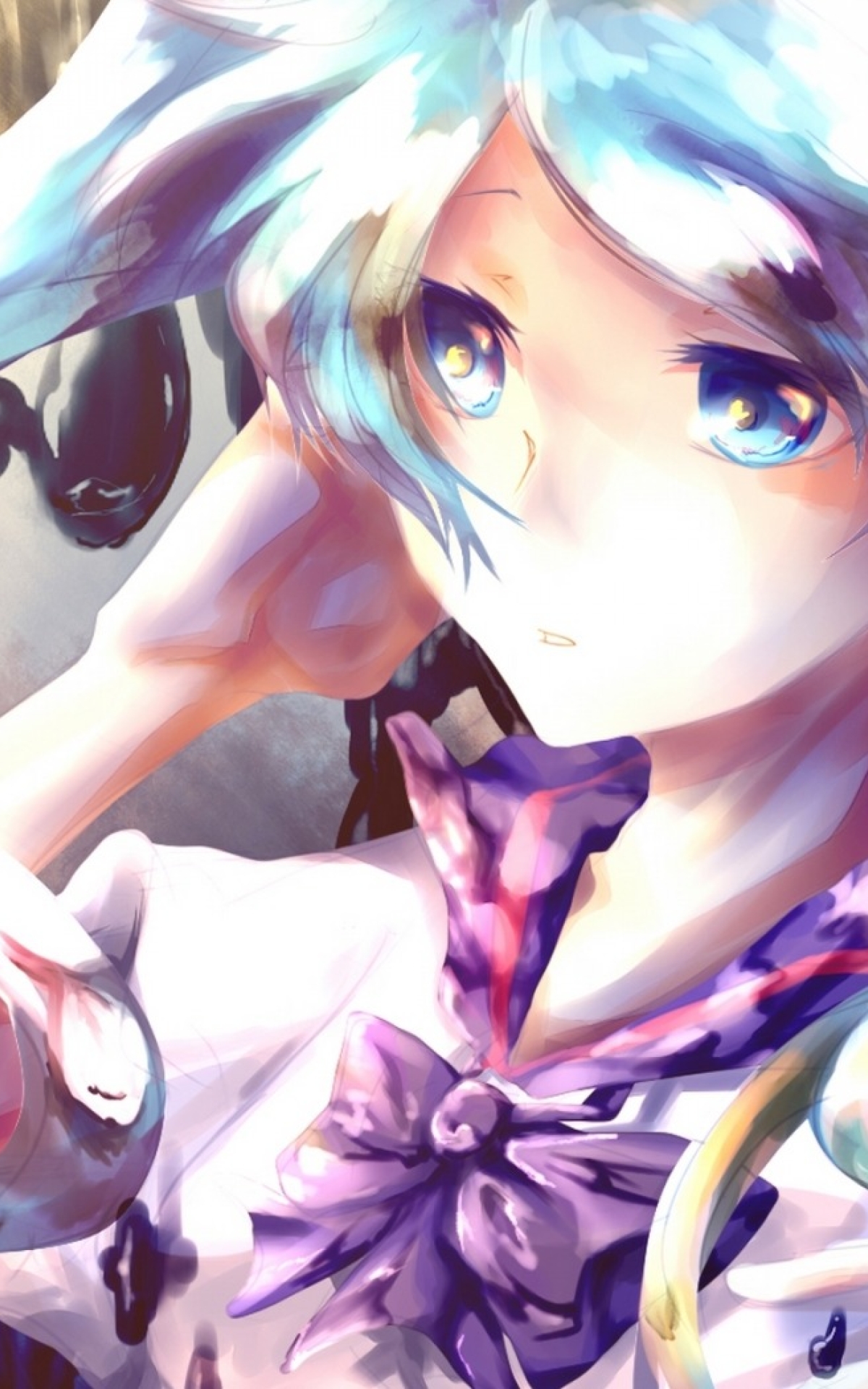 1200x1920 Resolution breanisu lunashi, bottle miku, vocaloid 1200x1920 ...