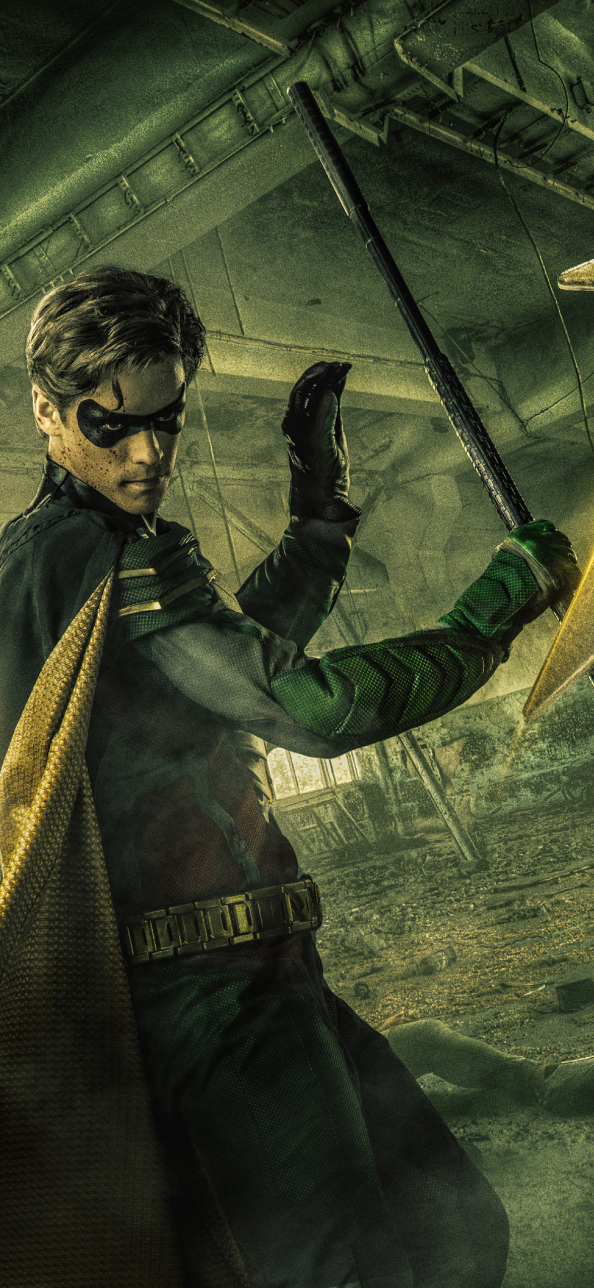 1179x2556 Resolution Brenton Thwaites as Robin 1179x2556 Resolution ...
