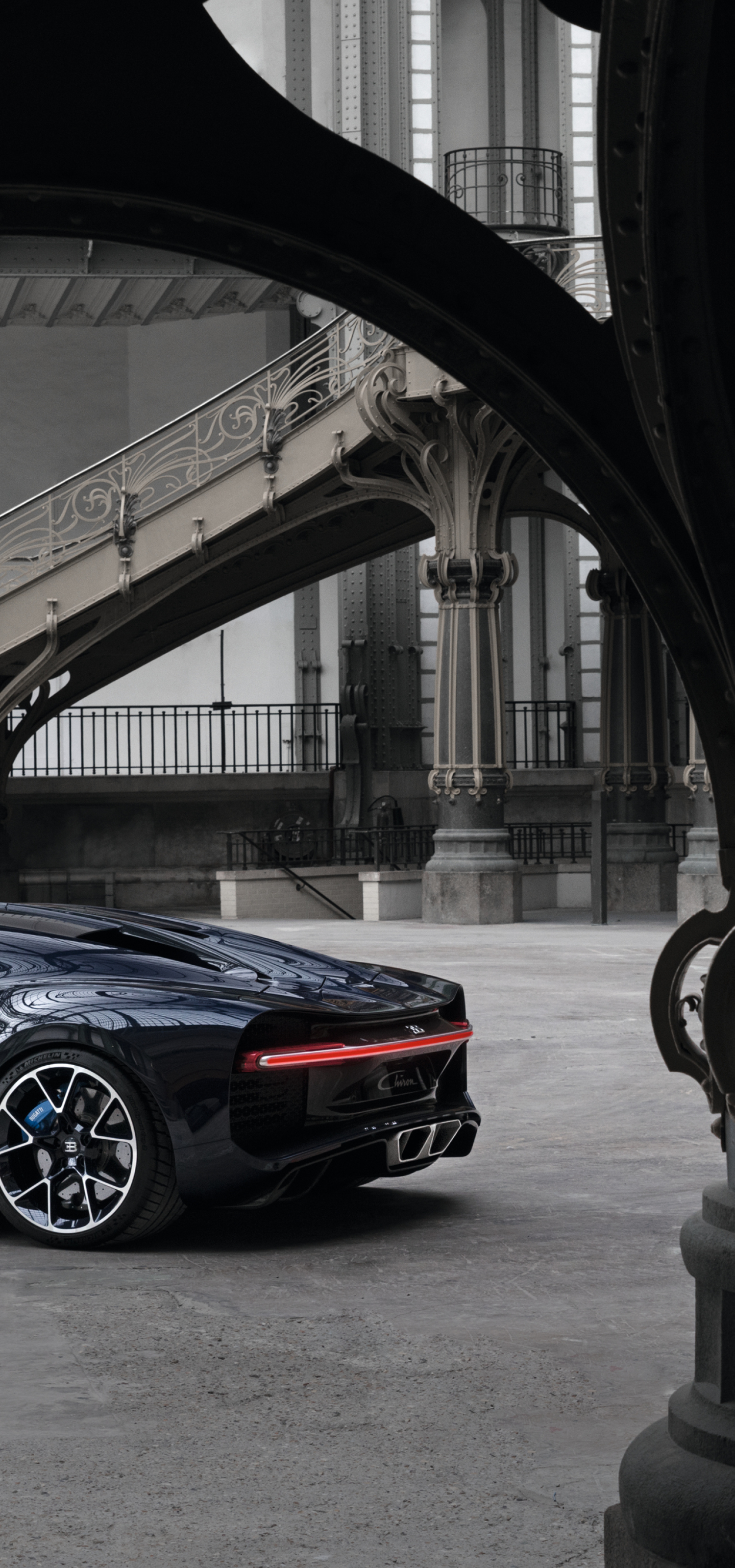 1500x3200 Resolution bugatti, chiron, side view 1500x3200 Resolution ...