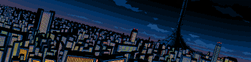 800x200 Resolution Building Artistic Pixel Art 800x200 Resolution ...
