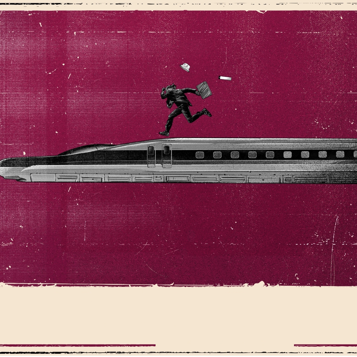 1224x1224 Resolution Bullet Train HD Digital Poster 1224x1224 ...