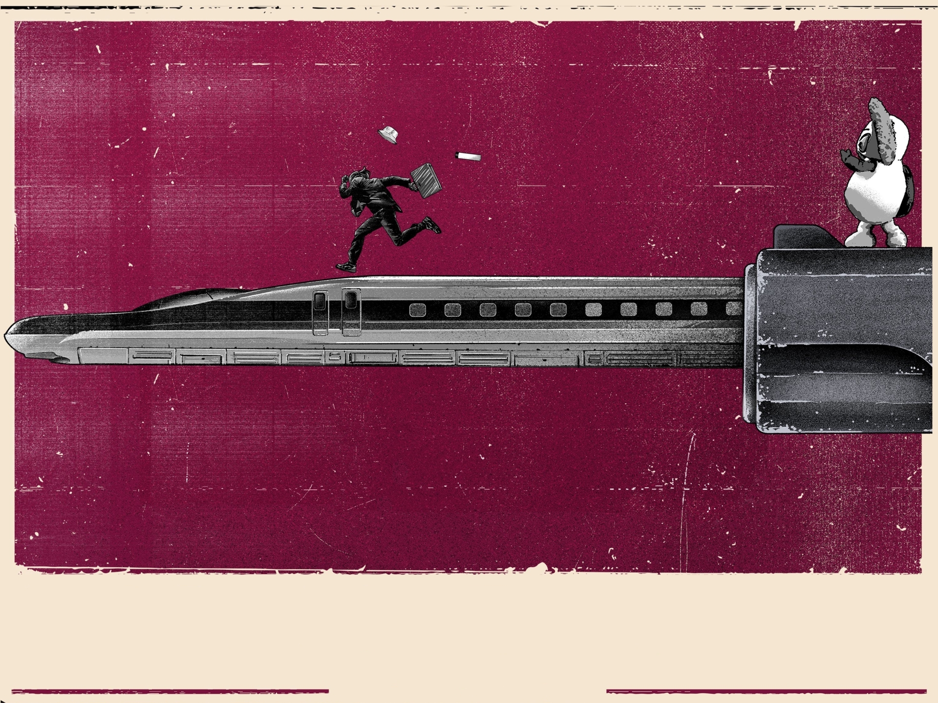 1920x1440 Resolution Bullet Train HD Digital Poster 1920x1440 ...
