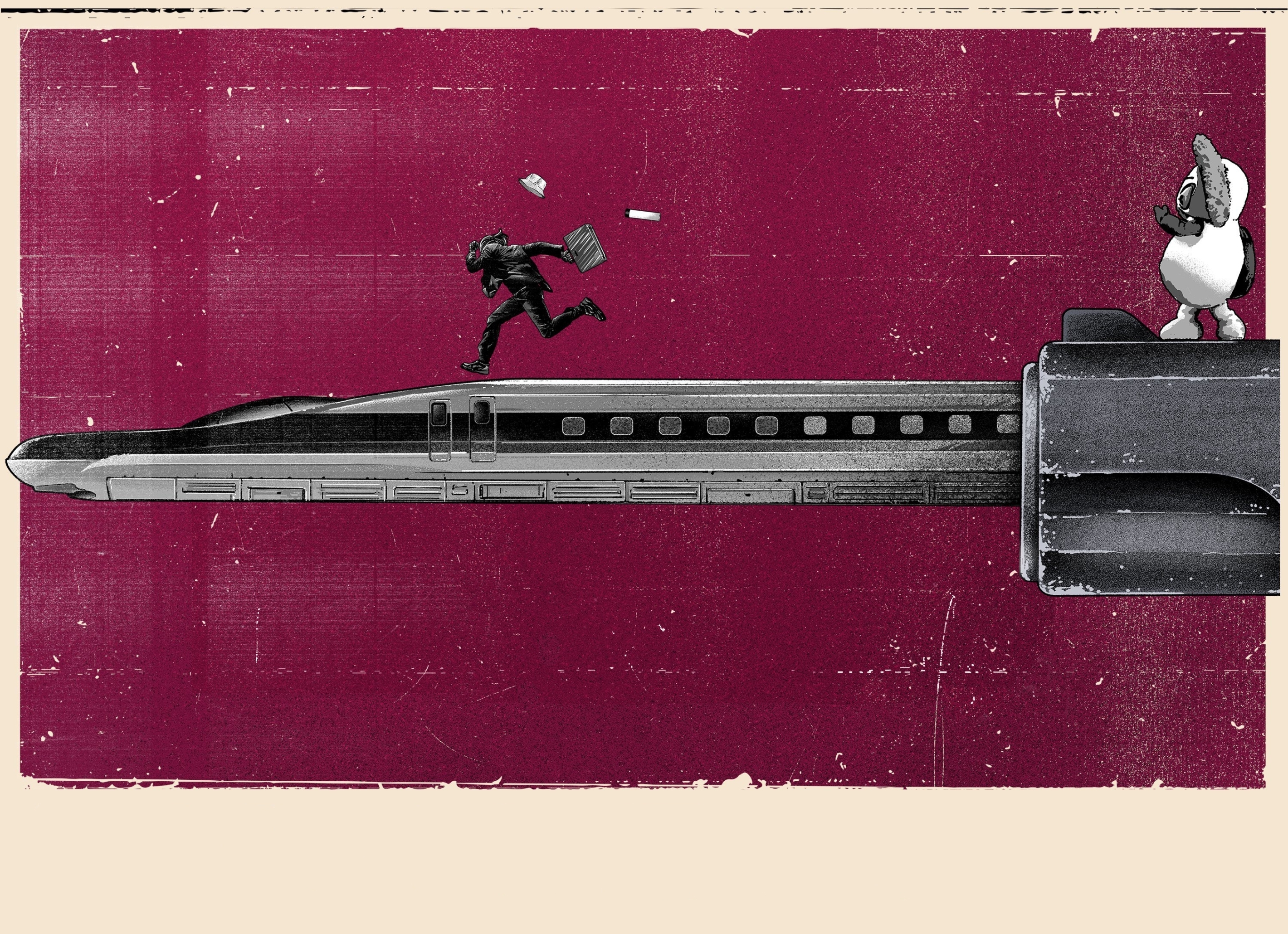 2840x2060 Resolution Bullet Train HD Digital Poster 2840x2060 ...