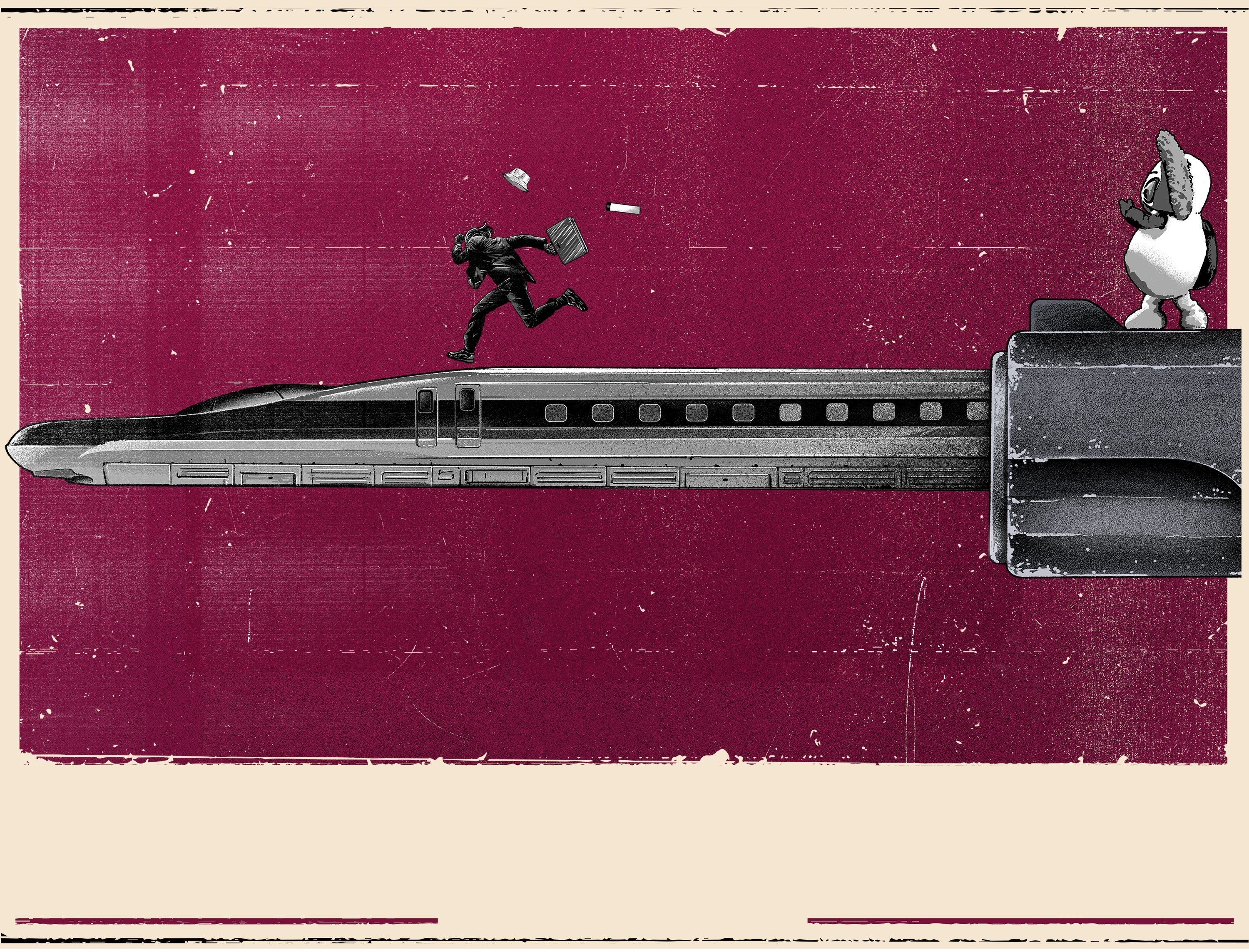 7680x8320 Resolution Bullet Train HD Digital Poster 7680x8320 ...