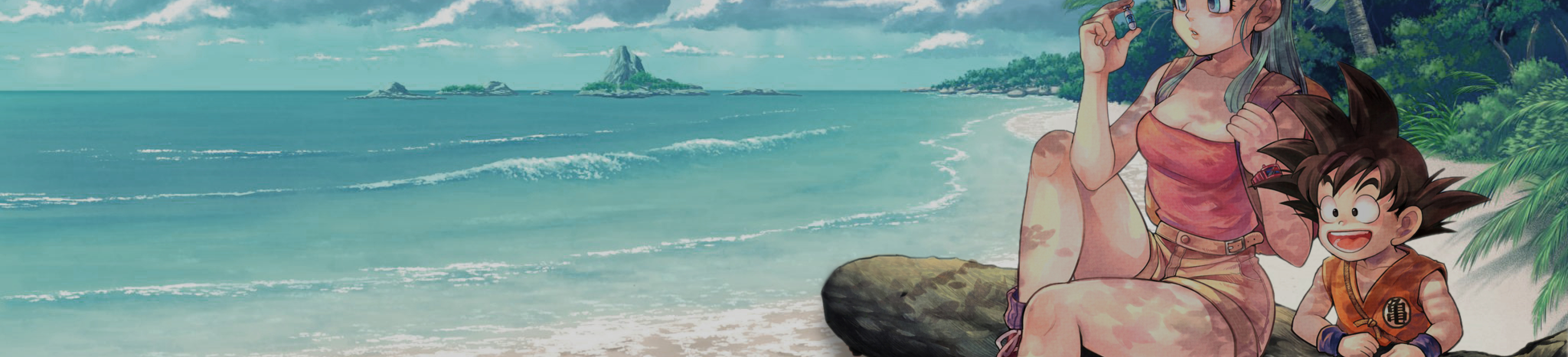 4480x1020 Resolution Bulma and Goku Dragon Ball 4480x1020 Resolution ...