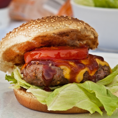 500x500 burger, cheddar, cheese 500x500 Resolution Wallpaper, HD Food ...