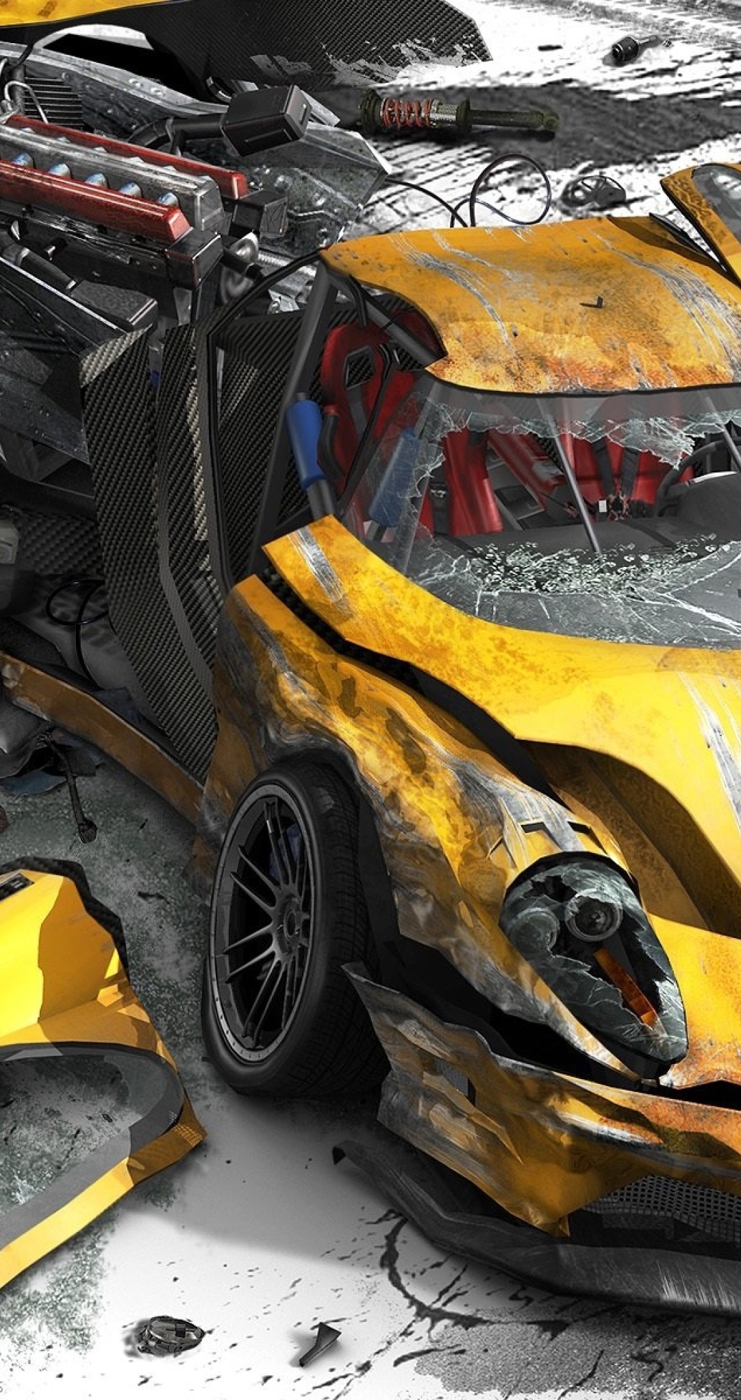 1082x2042 Resolution burnout, accident, crash 1082x2042 Resolution ...