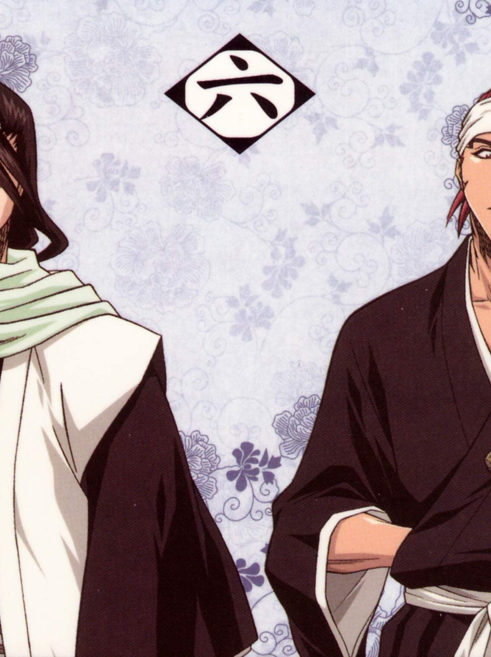 1668x2228 Resolution byakuya kuchiki, renji abarai, boys 1668x2228 ...
