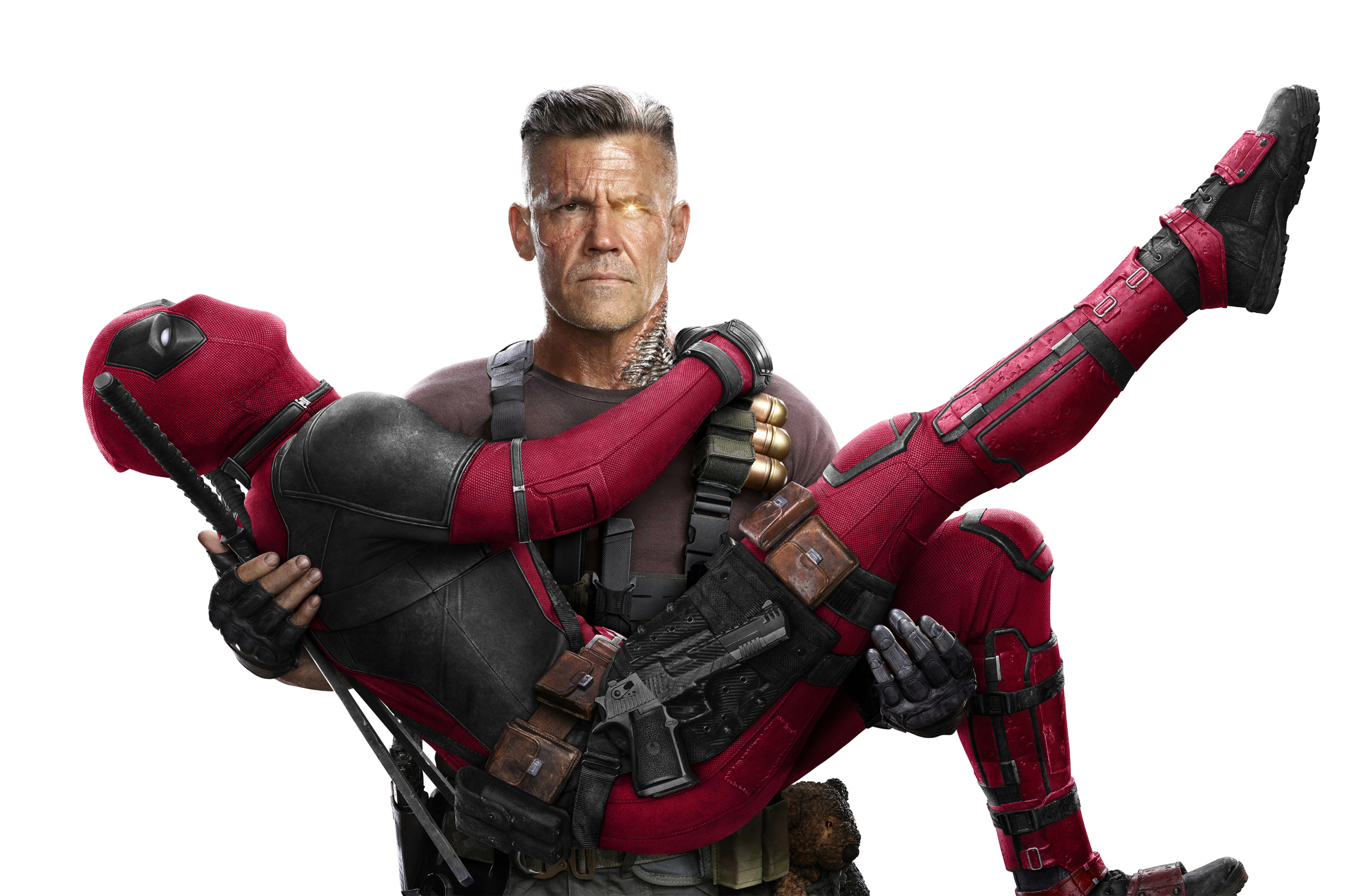 3840x2560 Resolution Cable And Deadpool In Deadpool 2 Poster 3840x2560 ...