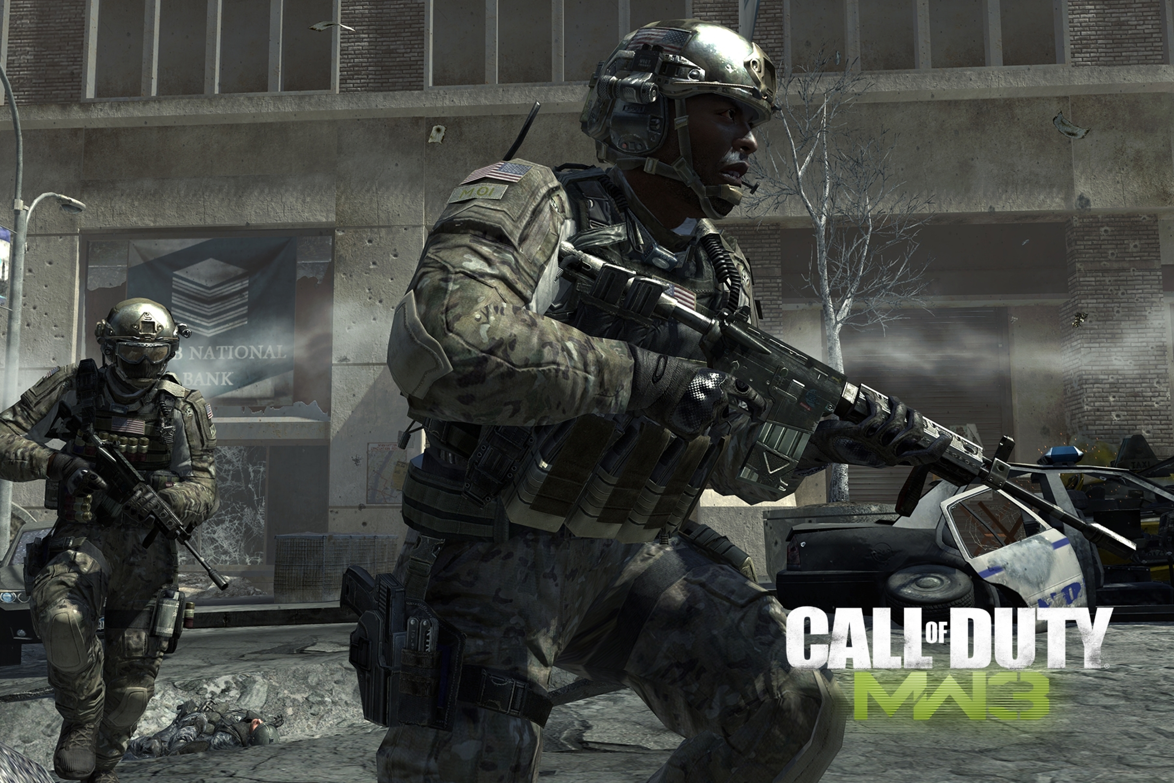 3840x2560 Resolution Call Of Duty Modern Warfare 3, Soldiers, Bank ...