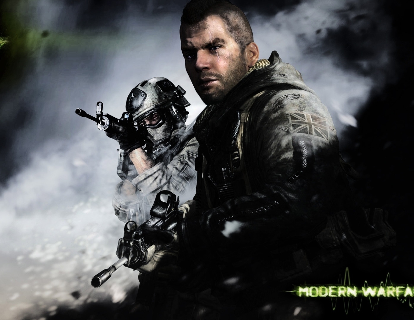 1359x1050 Resolution Call Of Duty Modern Warfare 3, Soldiers, Scar ...