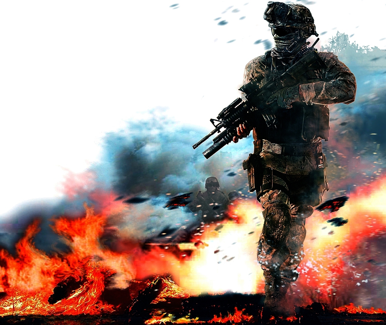 1280x1080 Resolution call of duty, modern warfare, military 1280x1080 ...