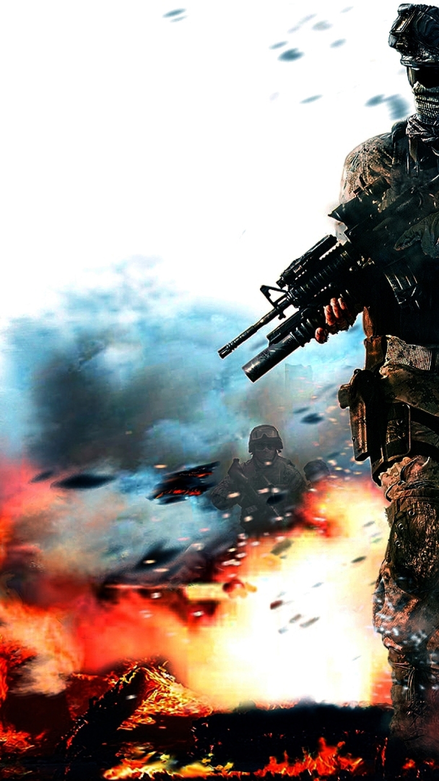 900x1600 Resolution call of duty, modern warfare, military 900x1600 ...