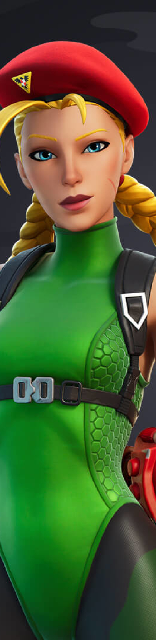 500x2048 Resolution Cammy Fortnite Street Fighter Skin 500x2048 ...