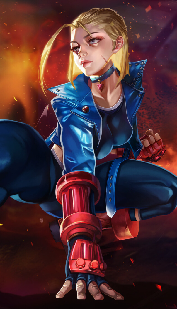 604x1050 Resolution Cammy Street Fighter 6 Art 604x1050 Resolution ...
