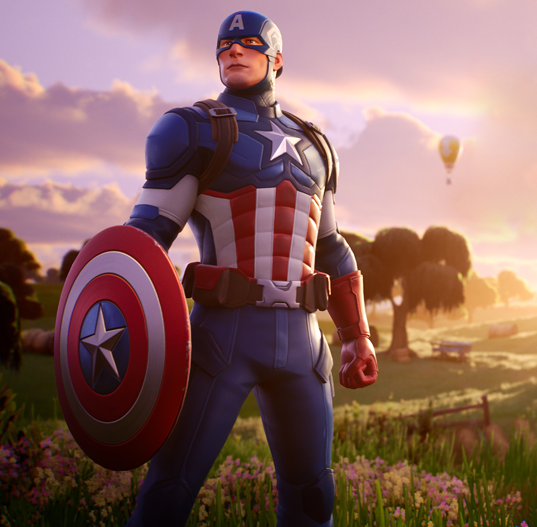 1100x1080 Captain America Fortnite 1100x1080 Resolution Wallpaper, HD ...