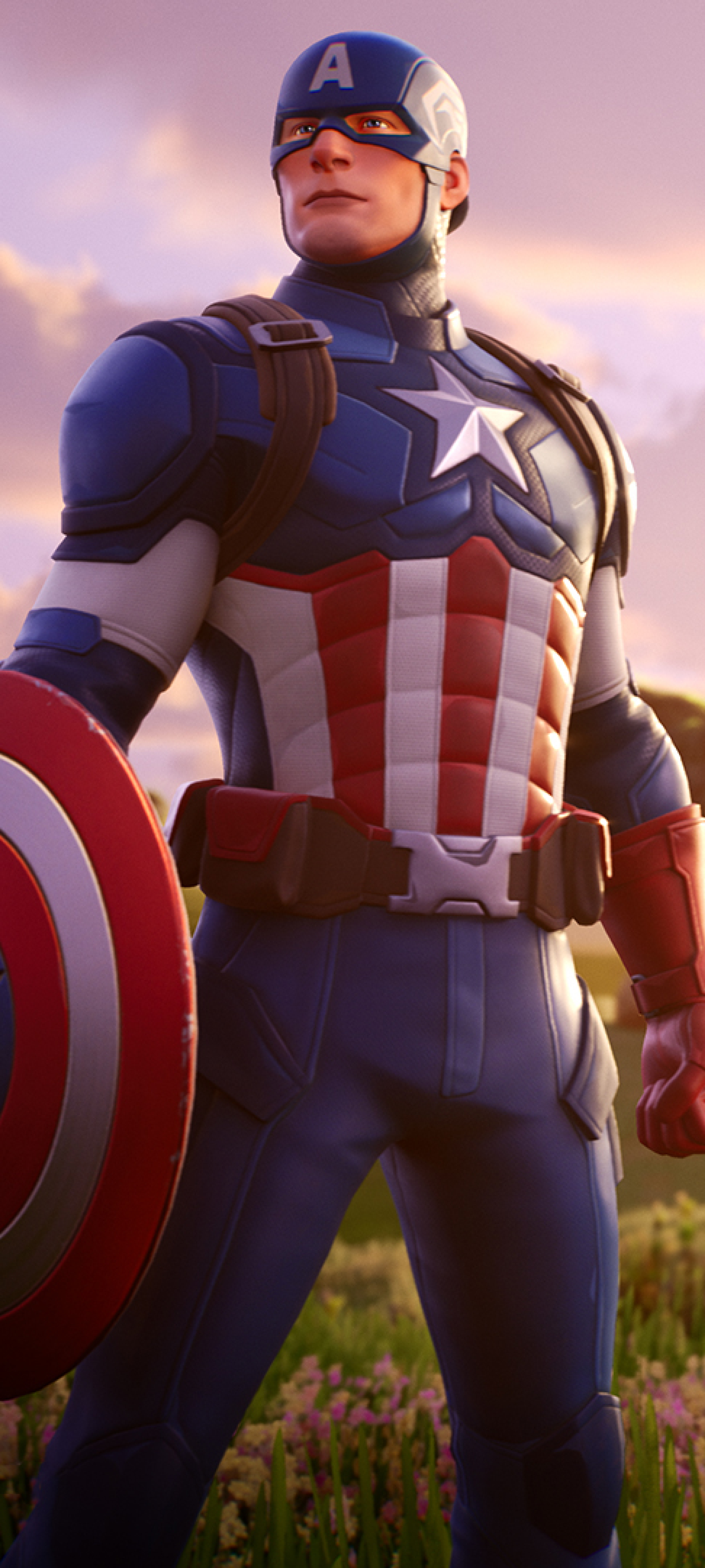 1840x4089 Resolution Captain America Fortnite 1840x4089 Resolution ...