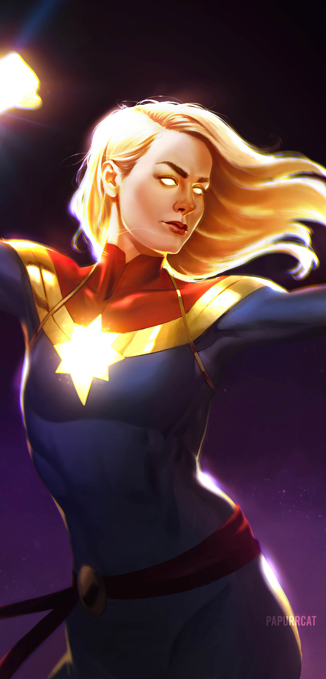 1080x2246 Resolution Captain Marvel 4k Cool 2021 Art 1080x2246 ...