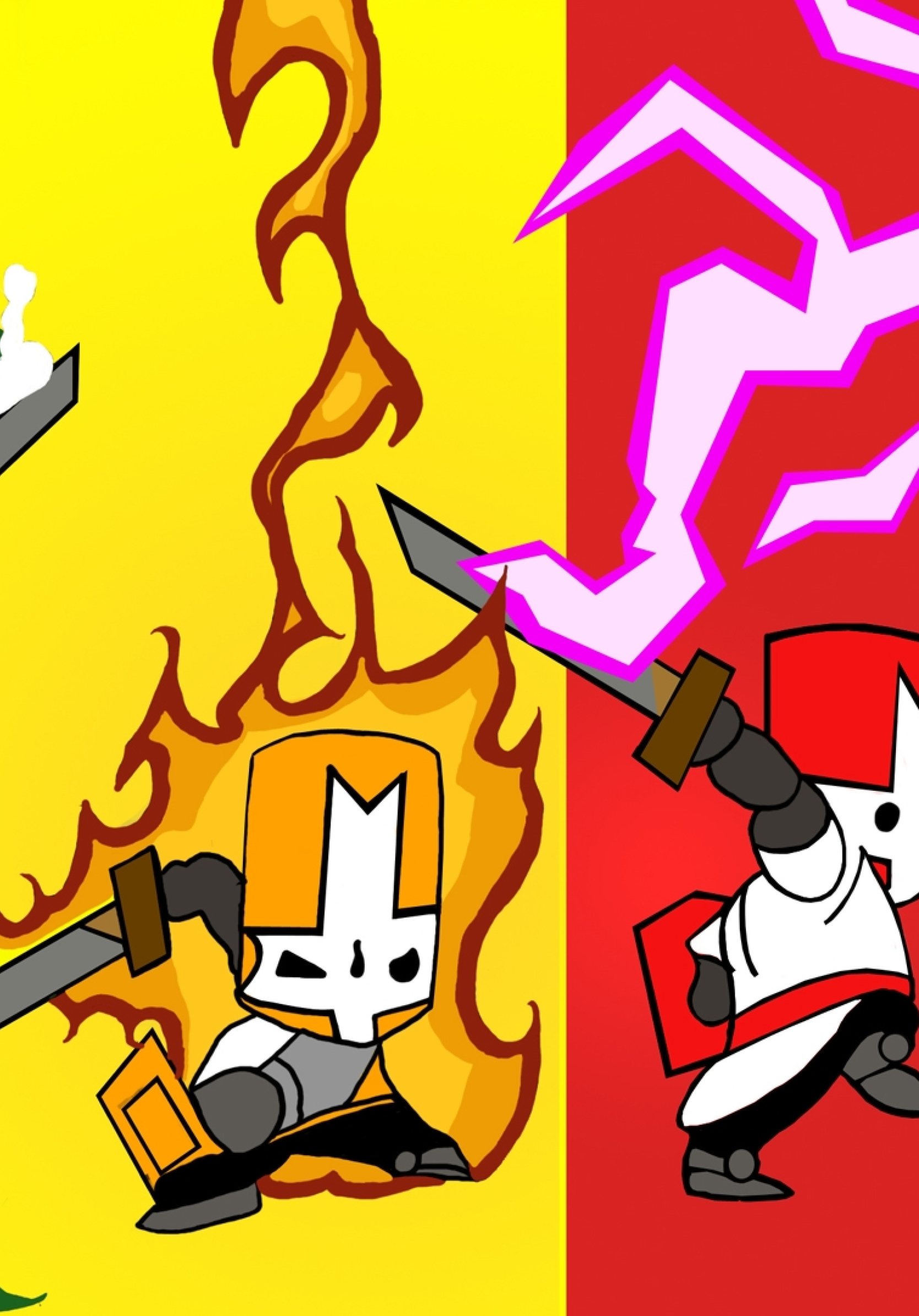 1668x2388 castle crashers, characters, arm 1668x2388 Resolution ...