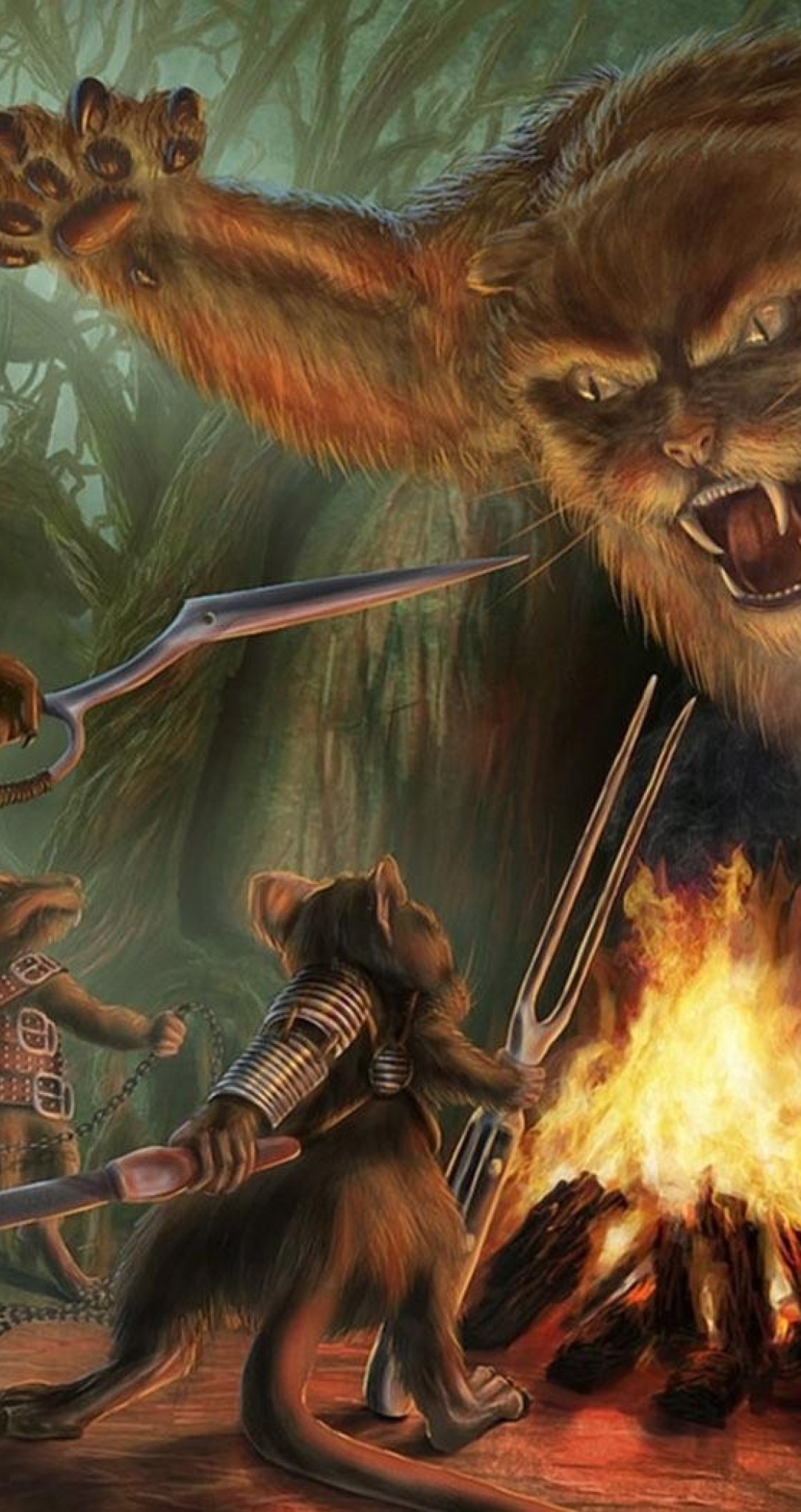 1082x2042 Resolution cat, mouse, bonfire 1082x2042 Resolution Wallpaper ...