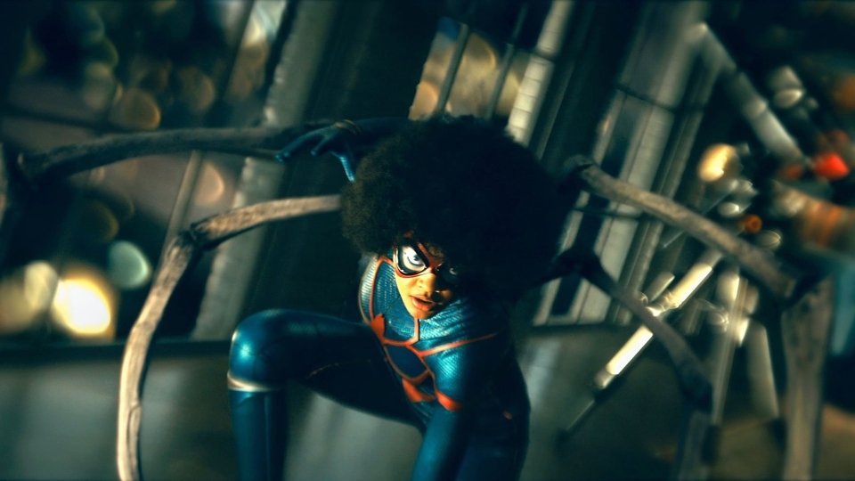 960x540 Resolution Celeste O'Connor from Madame Web Spider Movie 2024 ...