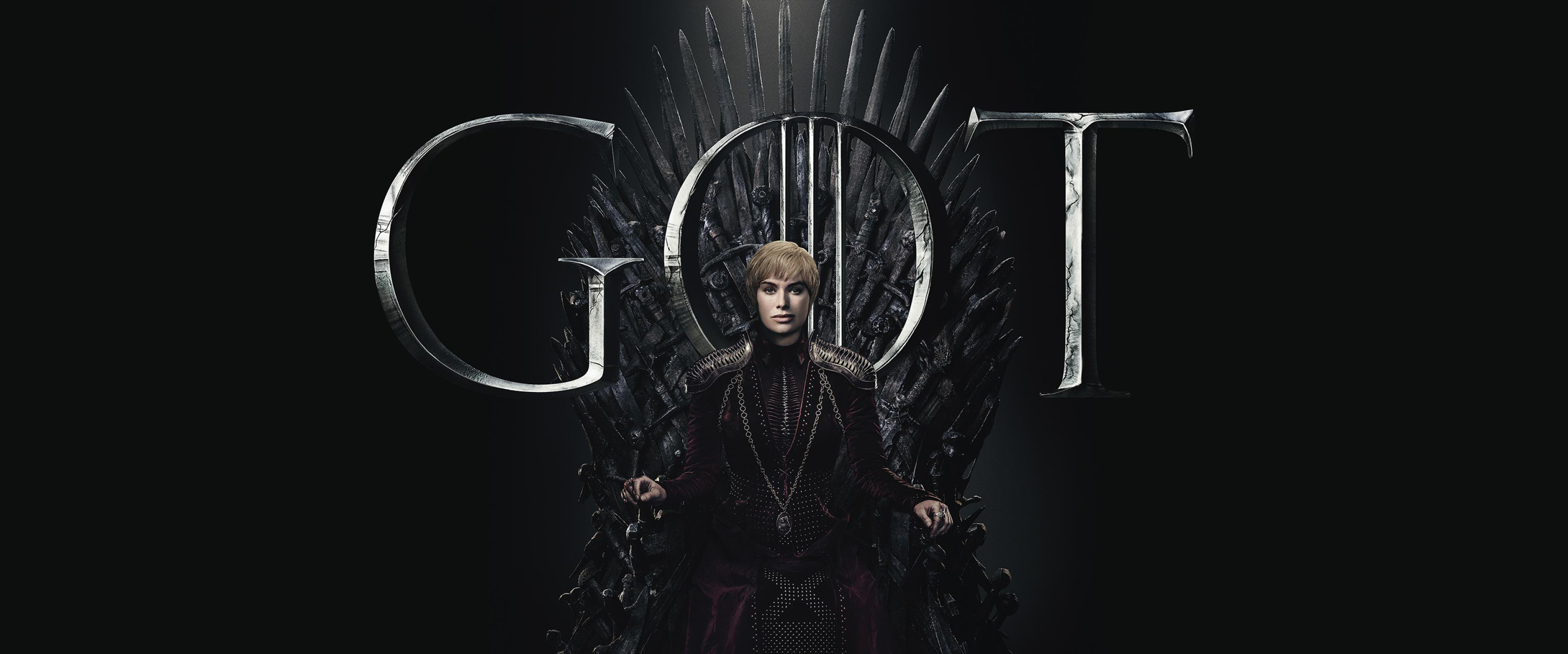 3449x1440 Resolution Cersei Lannister Game Of Thrones Season 8 Poster ...