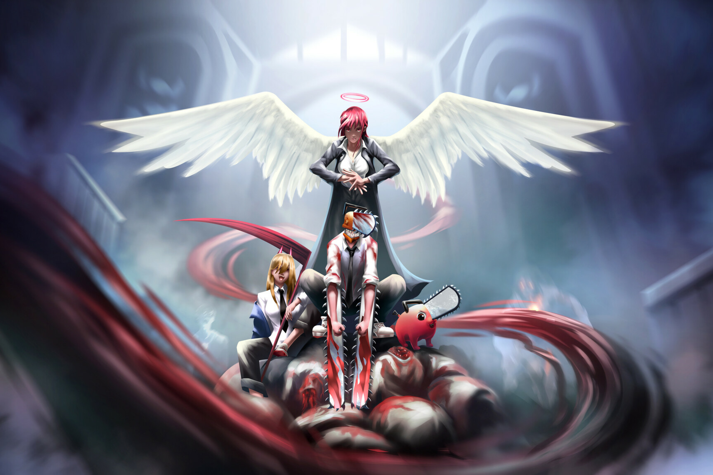 3000x2000 Chainsaw Man HD Anime Cool Poster 3000x2000 Resolution ...