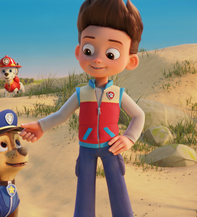 680x750 Resolution Chase and Ryder Paw Patrol The Movie 680x750 ...