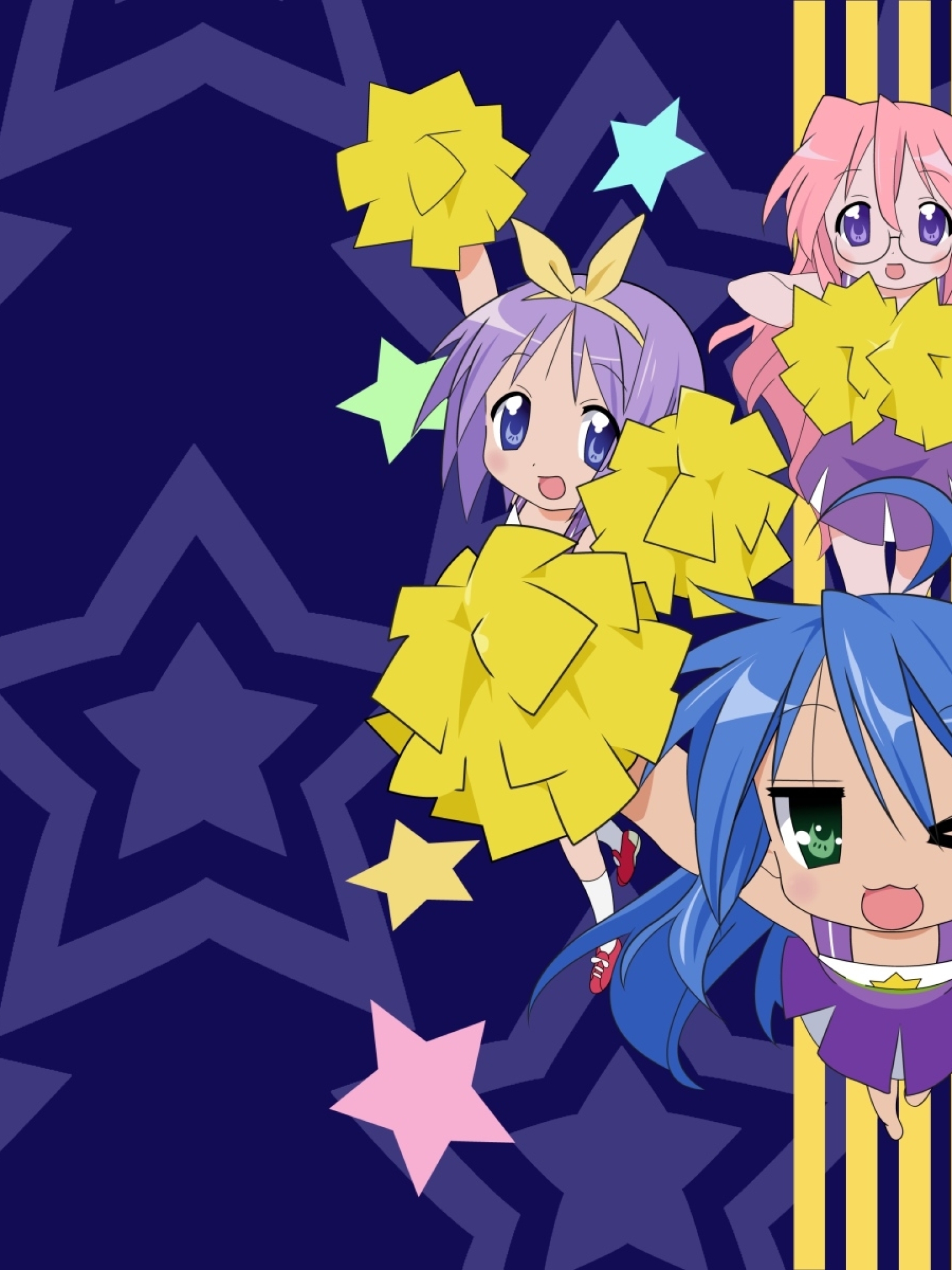 Lucky Star Konata And Kagami Wallpaper