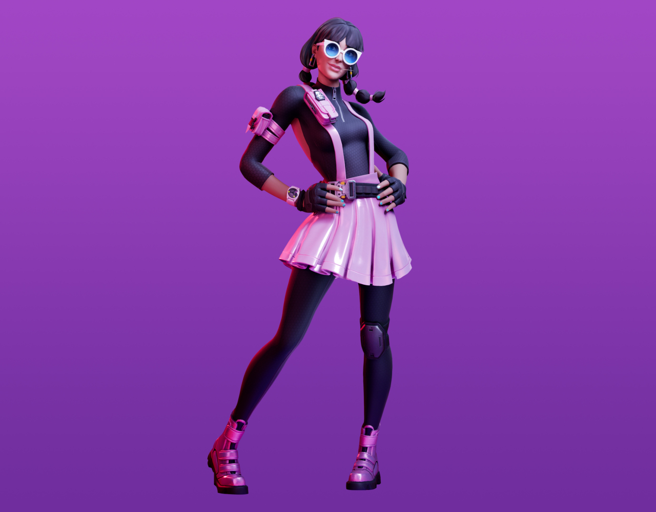 1280x1000 Resolution Chic In Fortnite 4K 1280x1000 Resolution Wallpaper ...