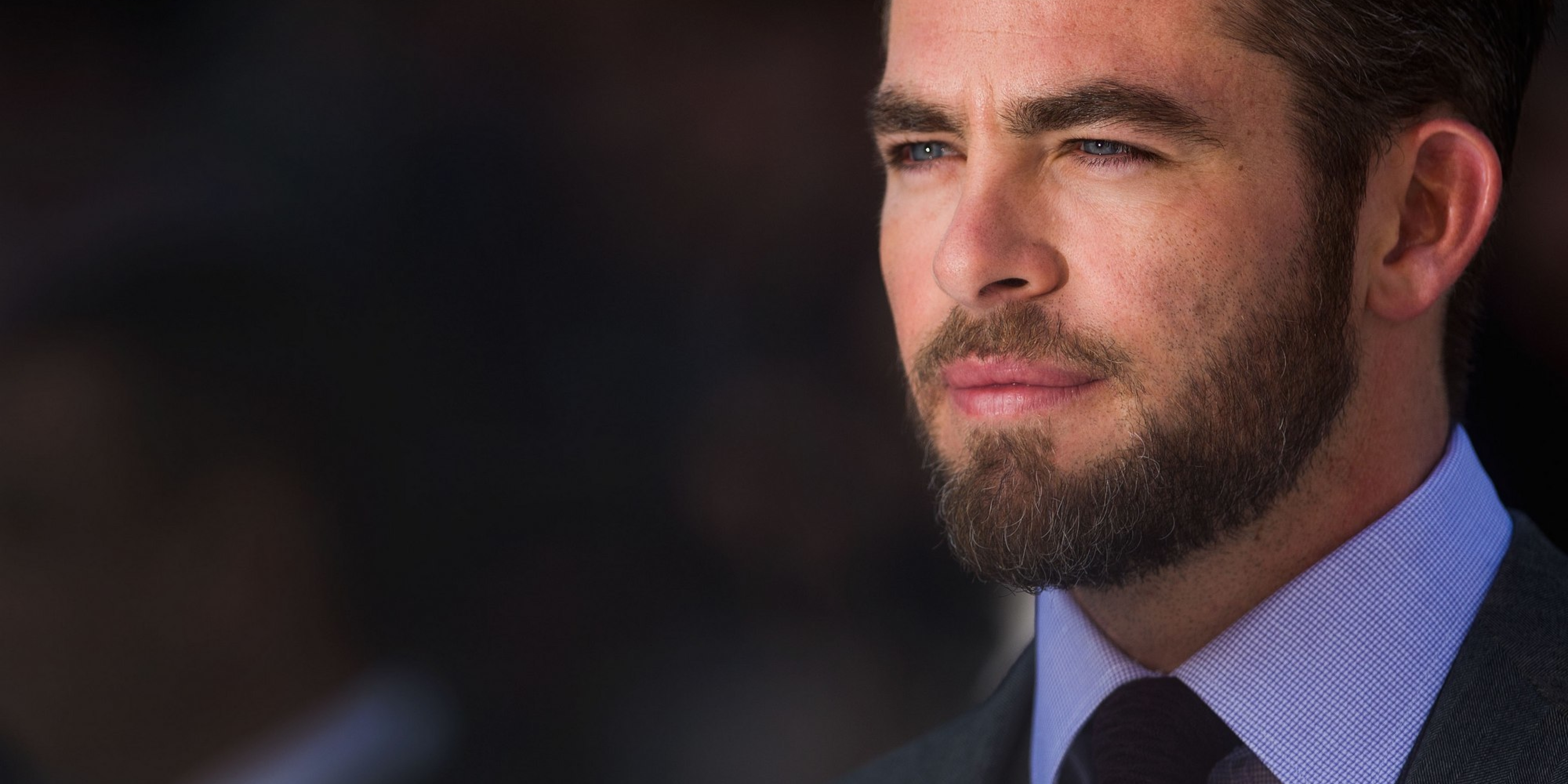 3840x1920 Chris Pine Close Up Pics 3840x1920 Resolution Wallpaper, HD ...