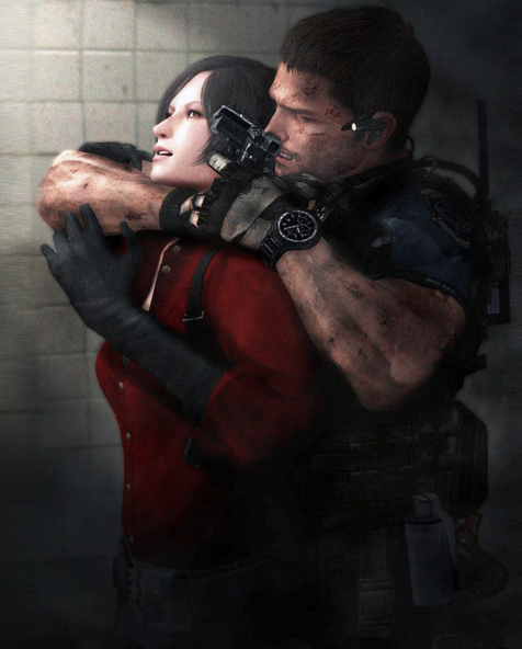 476x592 Resolution Chris Redfied and Ada Wong Resident Evil 6 476x592 ...