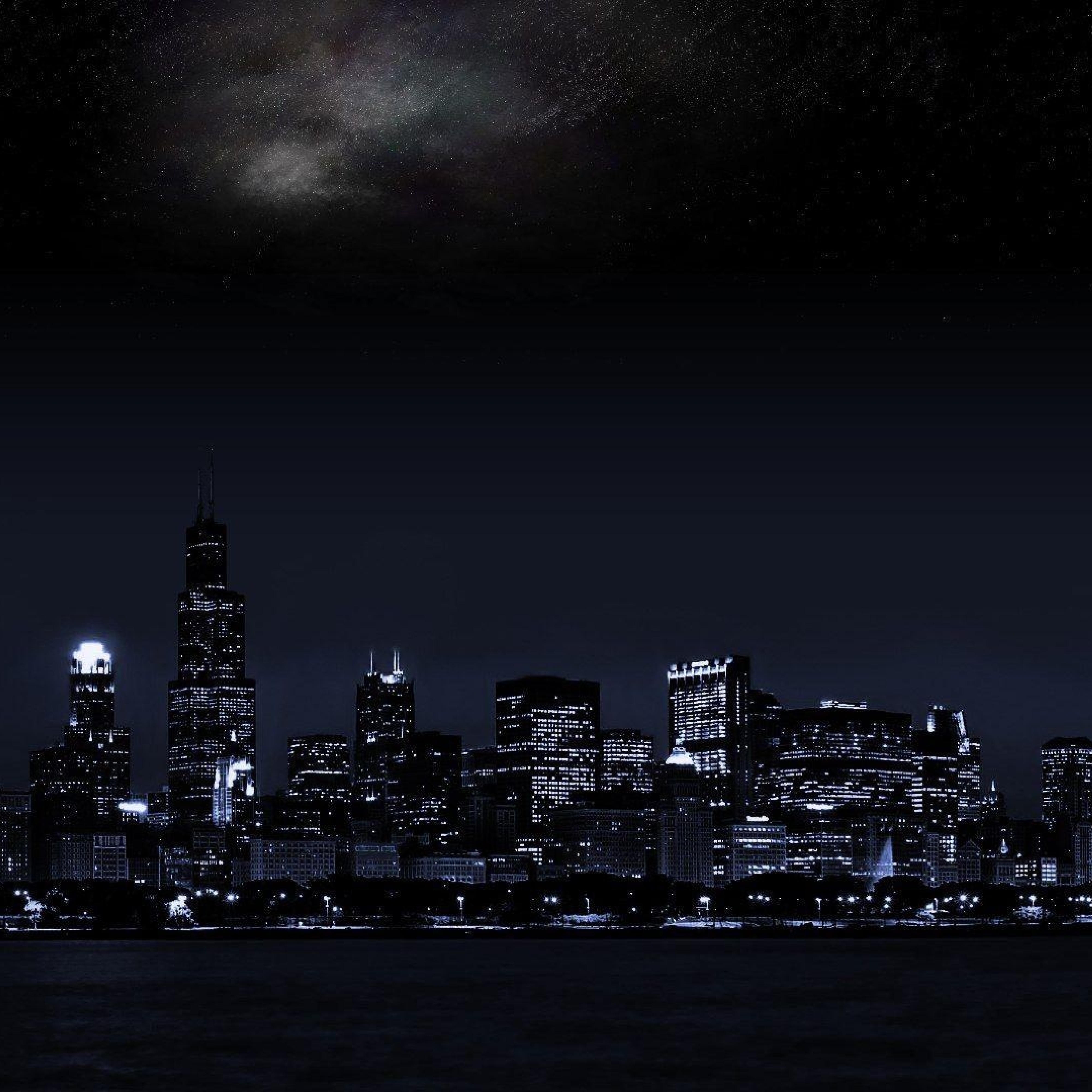 4000x4000 Resolution City at Night 4K 4000x4000 Resolution Wallpaper ...