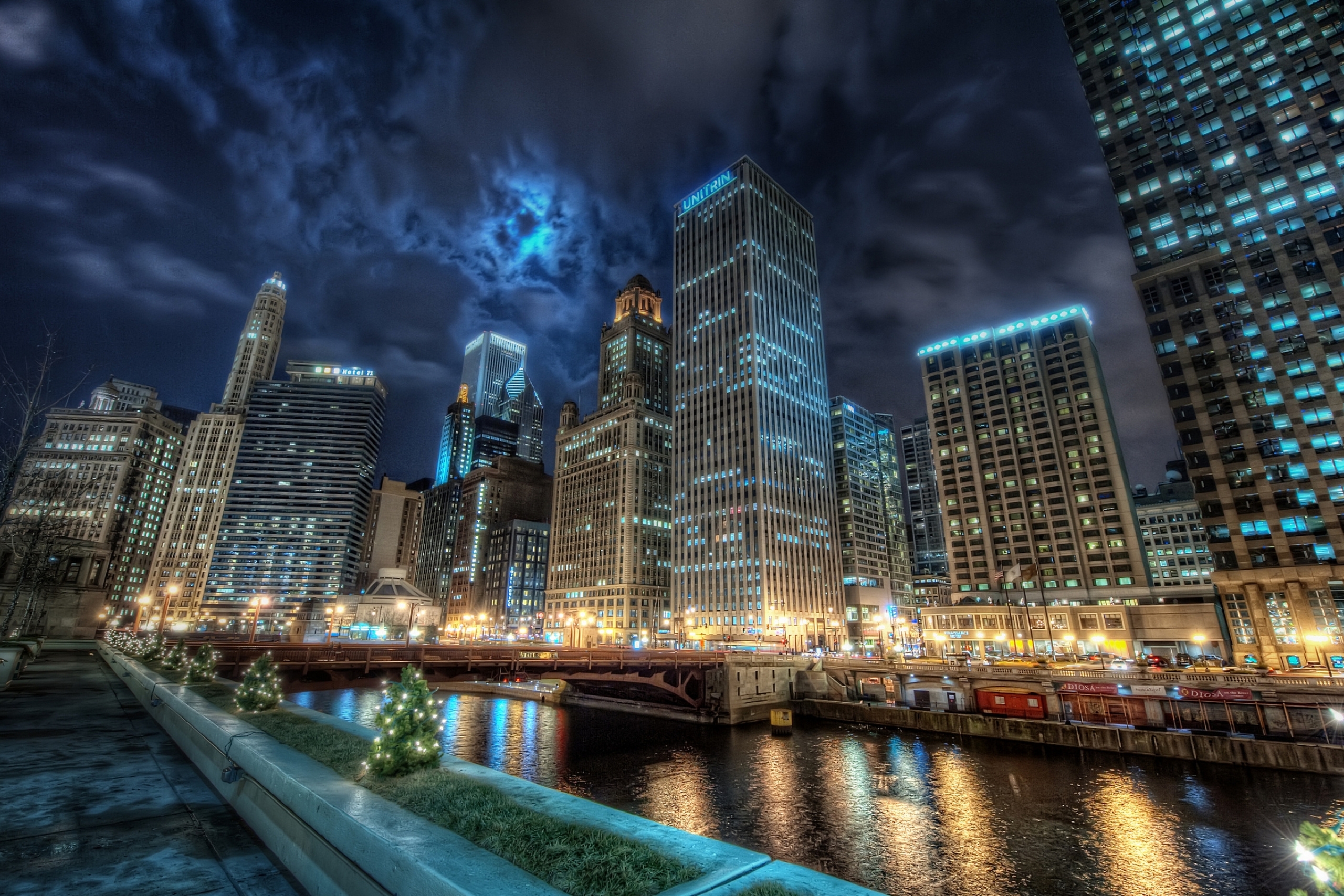 2560x1707 Resolution city , chicago, channel 2560x1707 Resolution ...