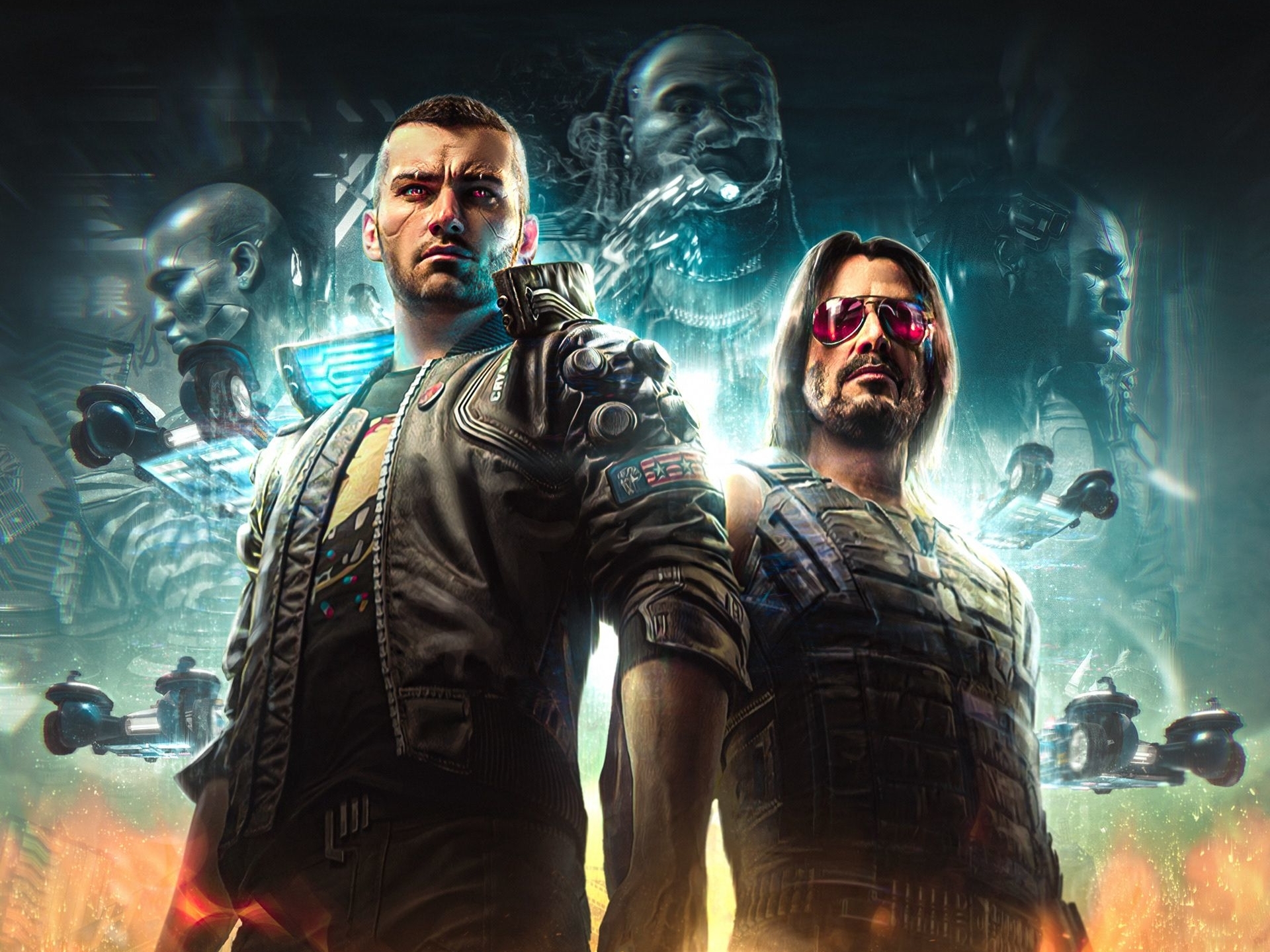 1920x1440 Resolution City To Burn Cyberpunk 1920x1440 Resolution ...
