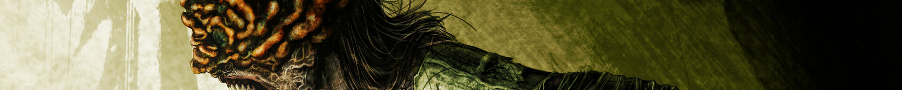 2932x293 Clicker Art from The Last of Us 2932x293 Resolution Wallpaper ...